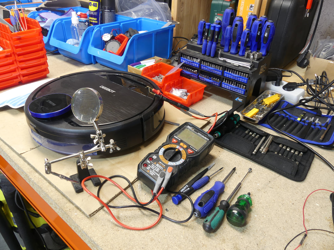 Saugroboter Reparaturen für Roborock, Deebot, Roomba, Dreame & Co ...